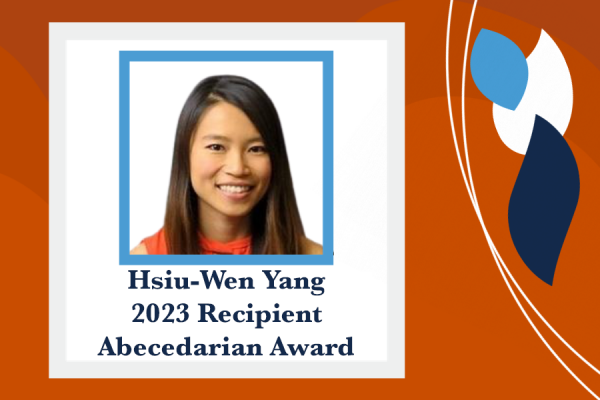 2023 Abecedarian Award winner: Hsiu-Wen Yang | Frank Porter Graham Child Development Institute